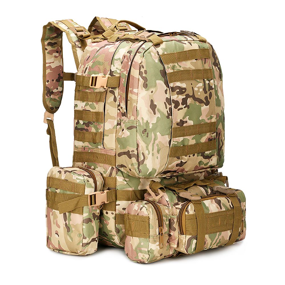 MOCHILA TATICA DEFENDER CAMUFLADA 55L DELTA - Echolife